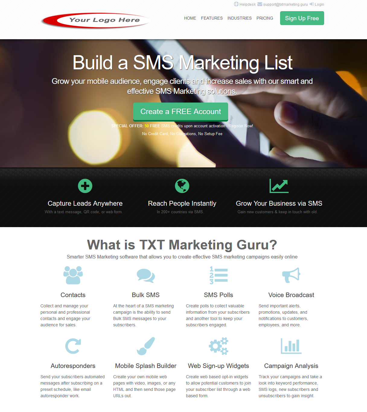 Showcase | UltraSMSScript.com